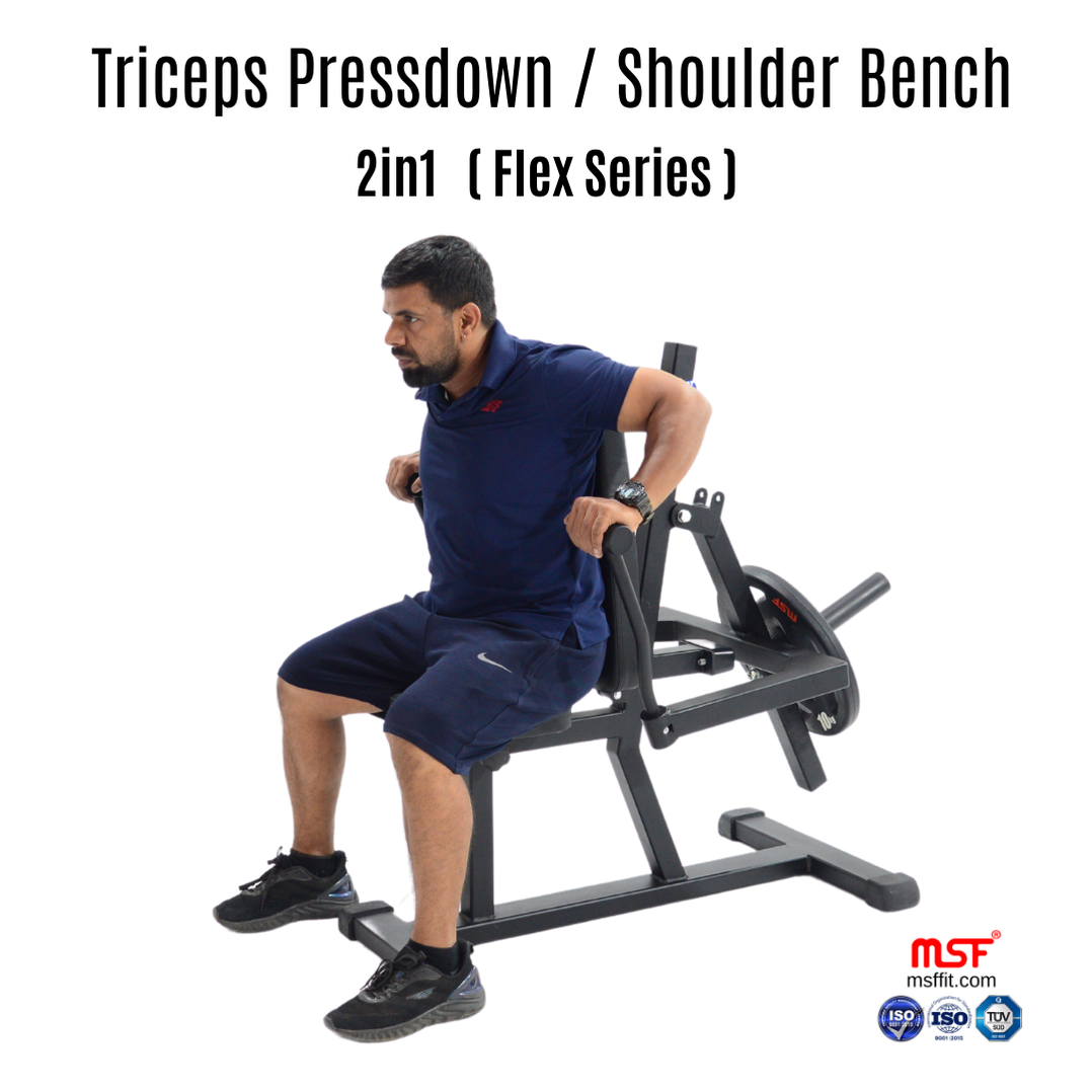 Triceps Pressdown/Shoulder Bench 2 in 1 (Flex Series) — MSFFIT
