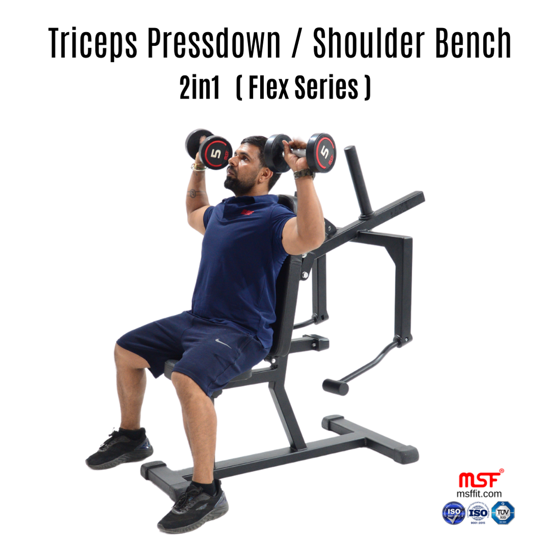 Triceps Pressdown/Shoulder Bench 2 in 1 (Flex Series) — MSFFIT