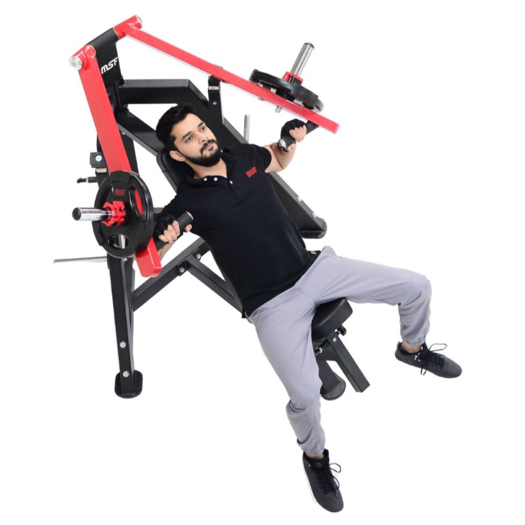 Incline Chest Press Iso Lateral Plate Loaded (Alpha) — MSFFIT