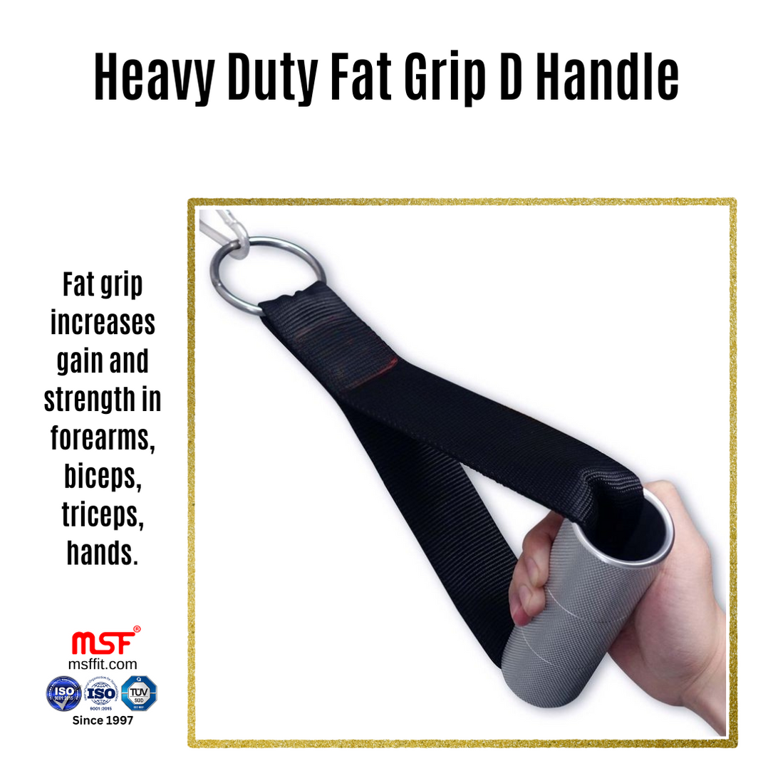 Heavy Duty Fat Grip D Handle — MSFFIT
