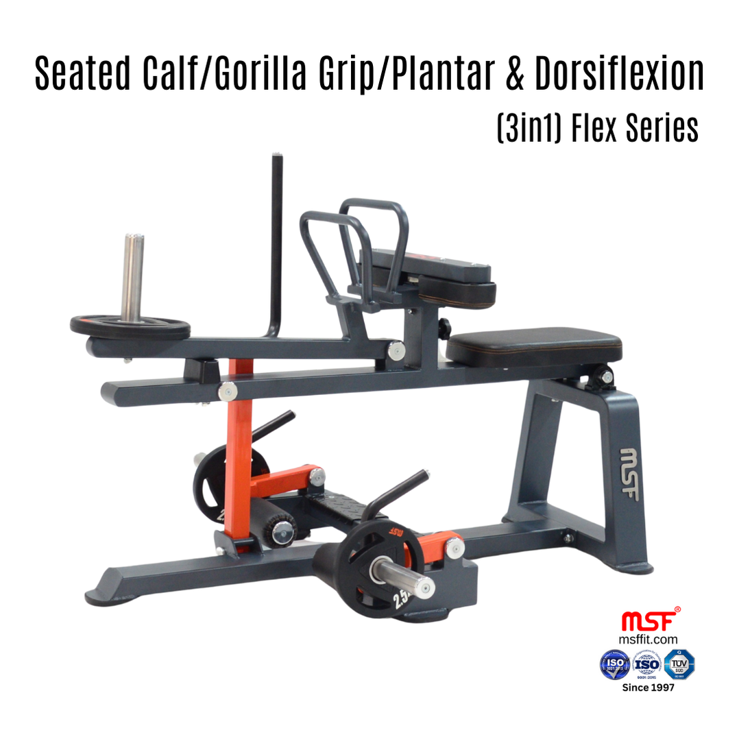 Seated Calf/ Gorilla Grip/ Plantar & Dorsiflexion 3in1 (Flex Series) — MSFFIT