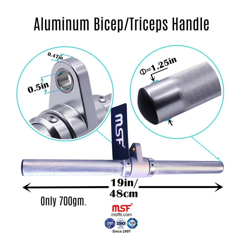 Aluminum Bicep/Triceps Handle — MSFFIT