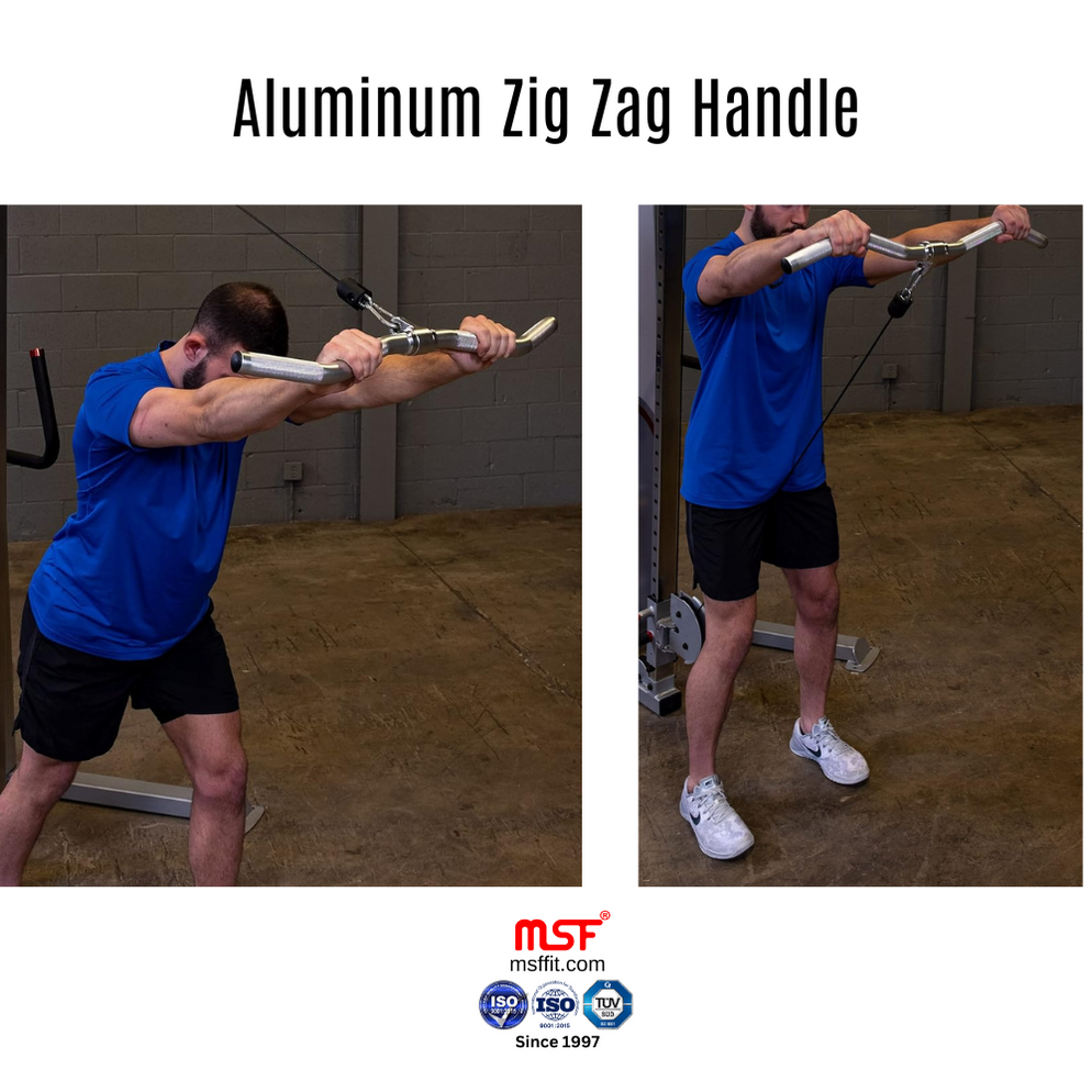 Aluminum Zig Zag Handle — MSFFIT