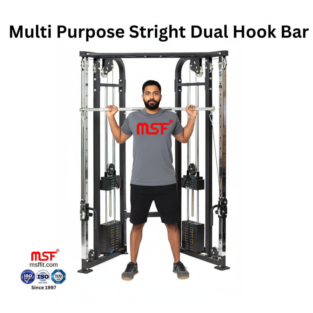 Multi Purpose Stright Dual Hook Bar — MSFFIT