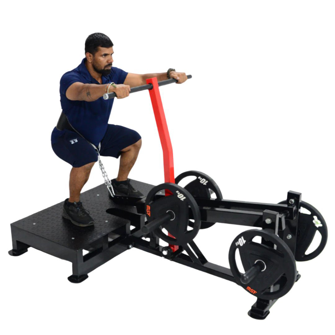 Belt (Sumo) Squat Plate Loaded — MSFFIT