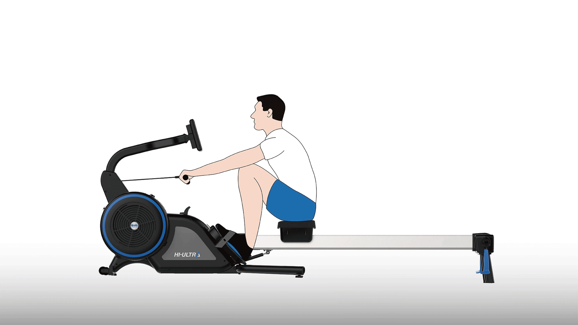 Impulse HSR 007 SKI & ROW Multiple Training Machine — MSFFIT